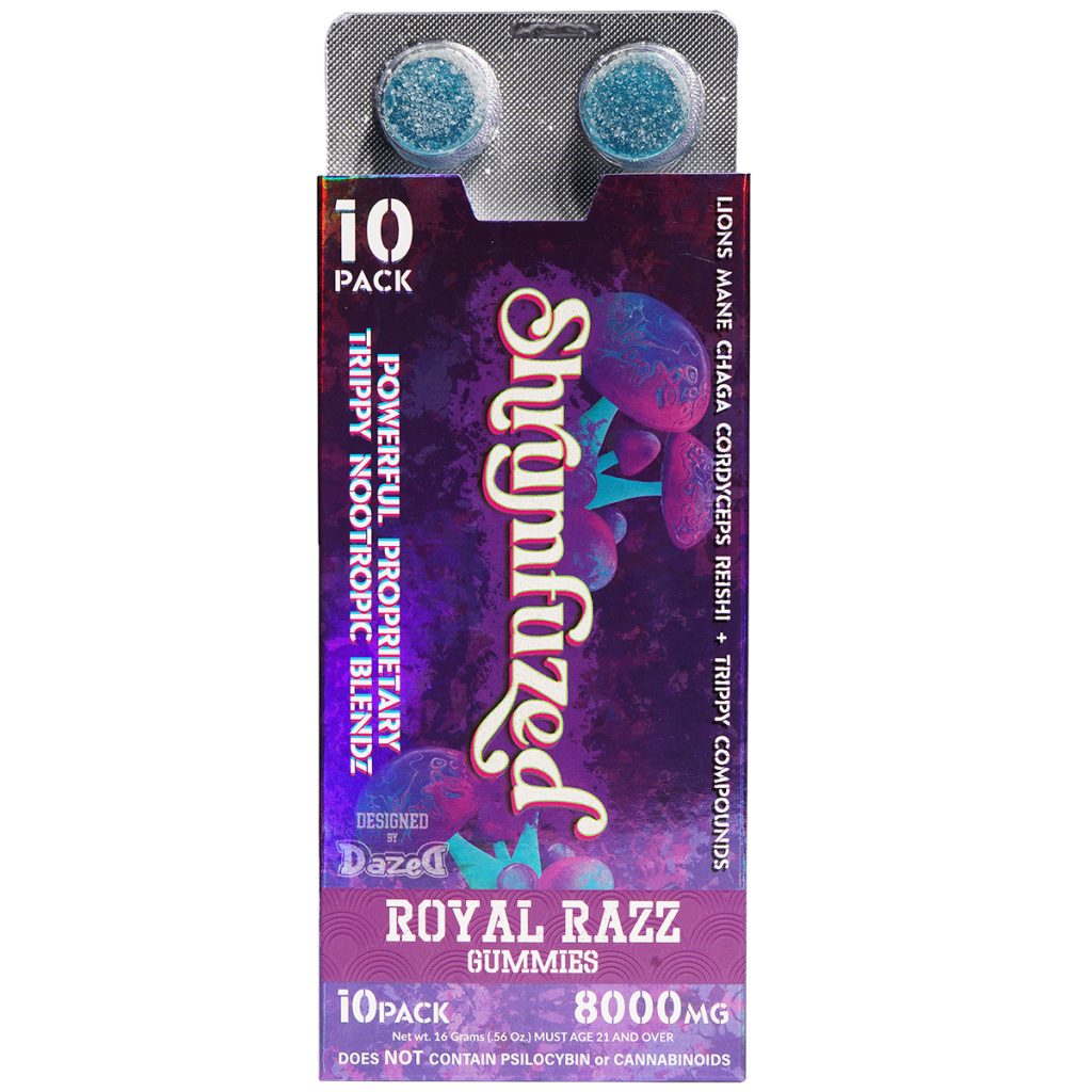 Shrumfuzed Gummies Royal Razz - Shrumfuzed